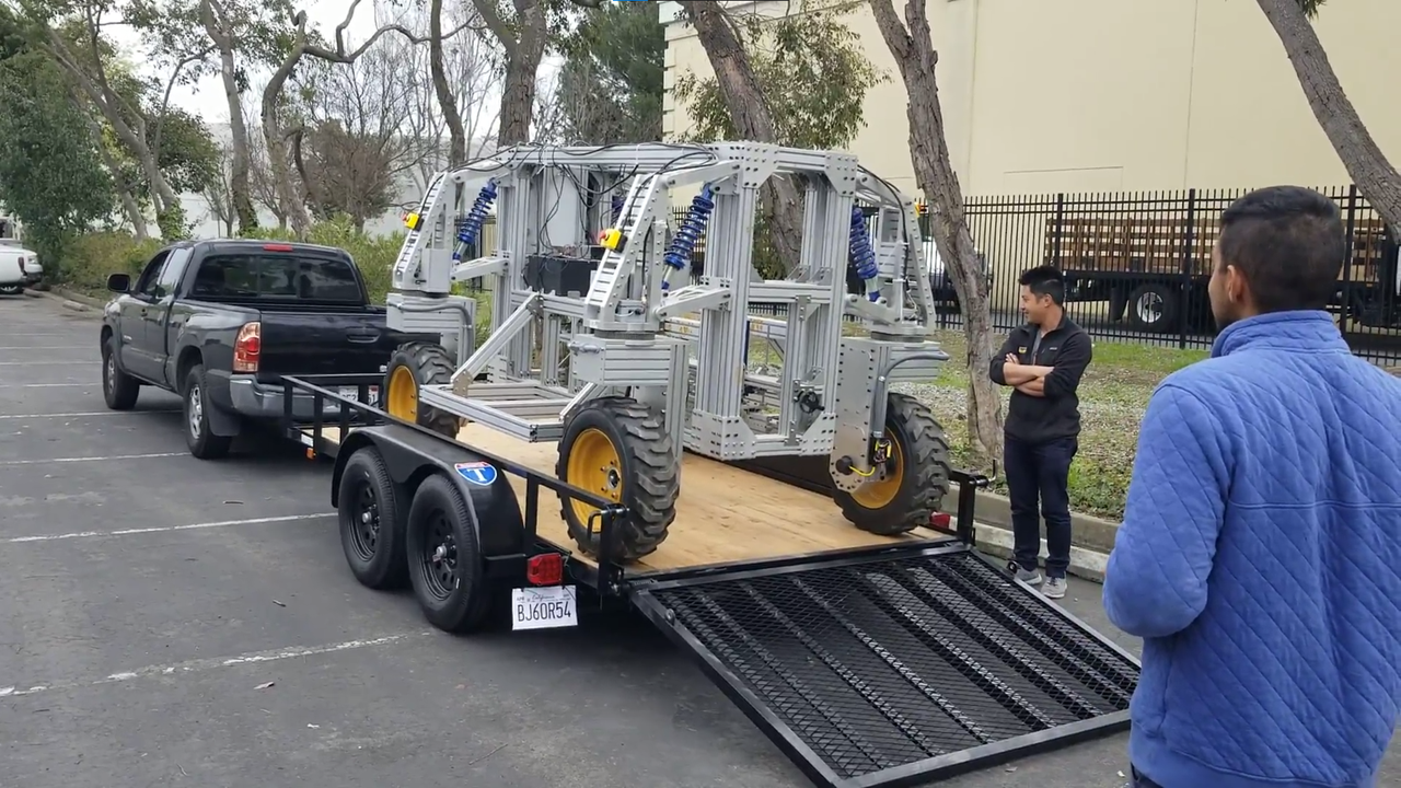 Robotic Chassis Field Testing – Tensorfield Agriculture